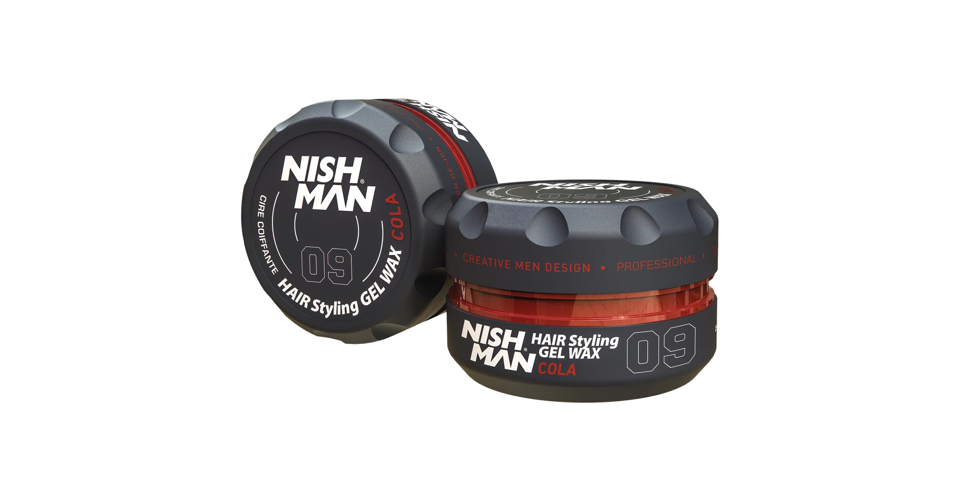 Nish Man Hair Styling Gel Wax 09 Cola 150ml